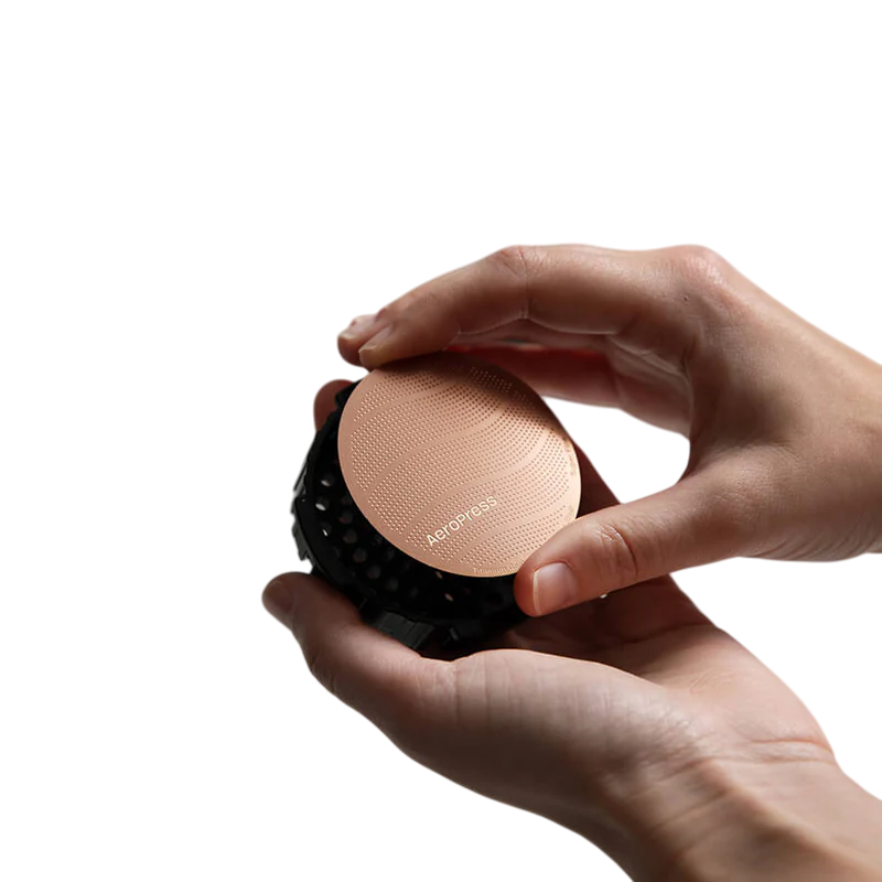 AeroPress Gold Tone Filter - Standard | Benki Brewing Tools